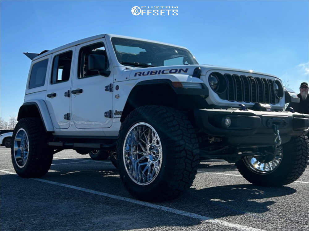 2024 Jeep Wrangler with 22x12 -51 Vision Brawl and 37/13.5R22 Radar ...