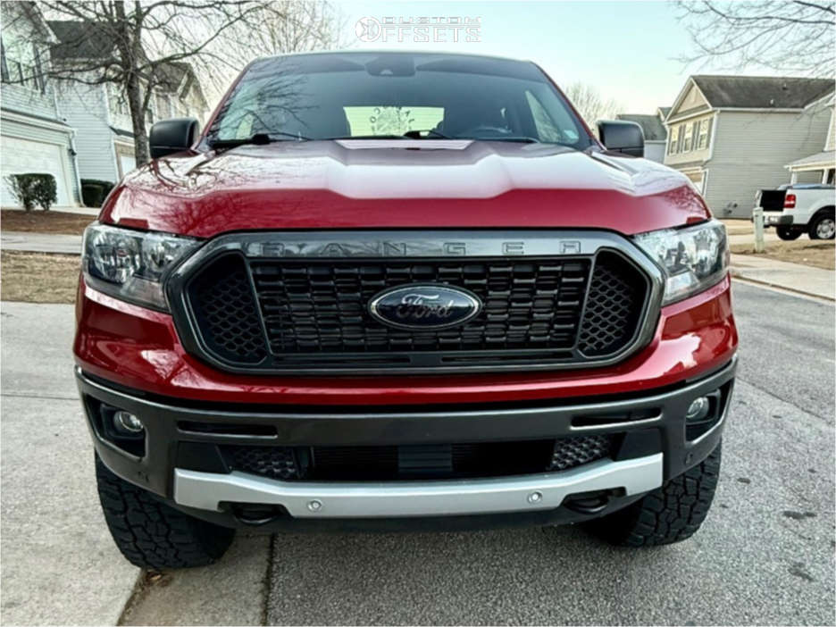 2020 Ford Ranger with 20x9 0 Lock Offroad Wheels Krawler and 275/60R20 ...