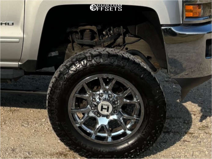 2016 Chevrolet Silverado 2500 HD with 20x10 -19 Hostile Rage and 35/12 ...
