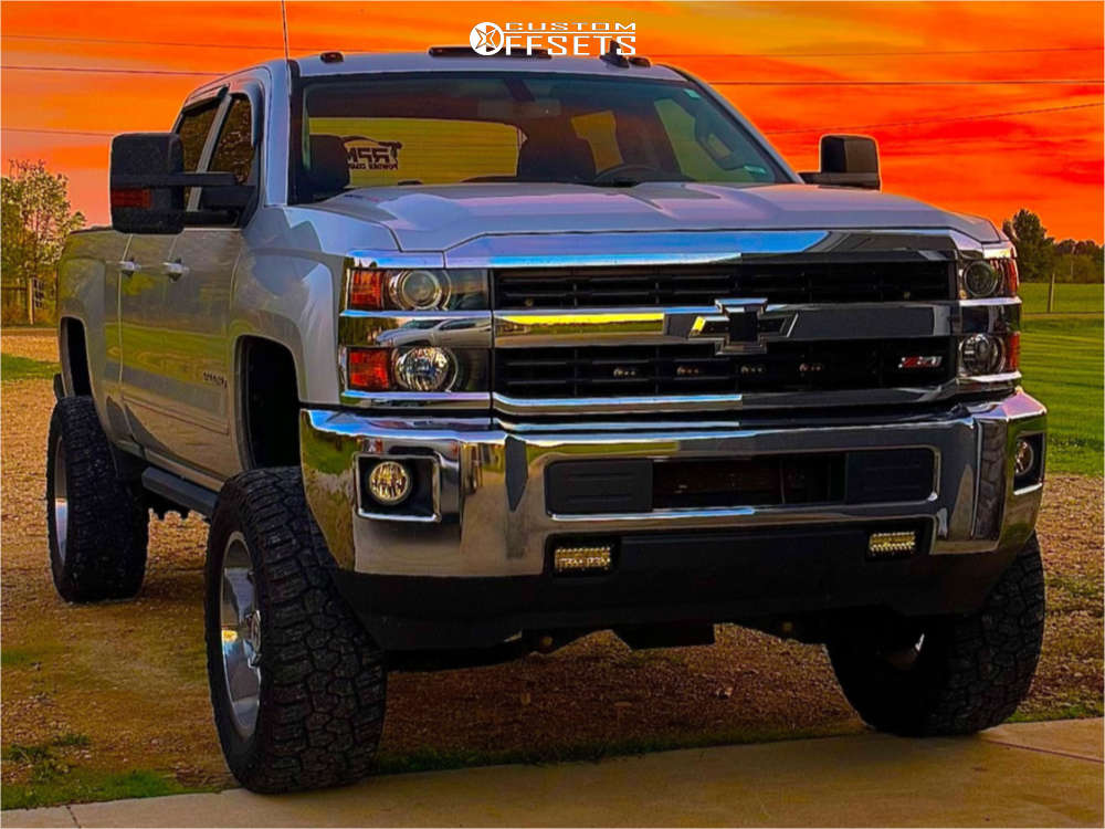 2016 Chevrolet Silverado 2500 HD with 20x10 -19 Hostile Rage and 35/12 ...