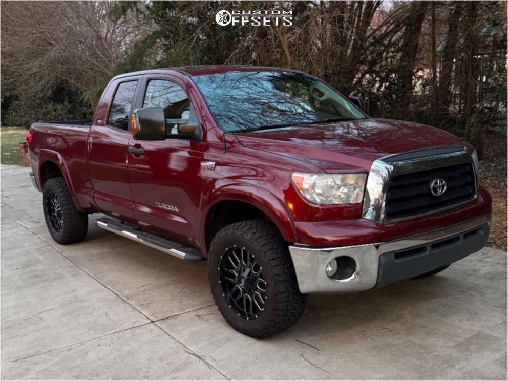 2008 Toyota Tundra with 20x9 0 Hardrock Commander and 305/55R20 ...