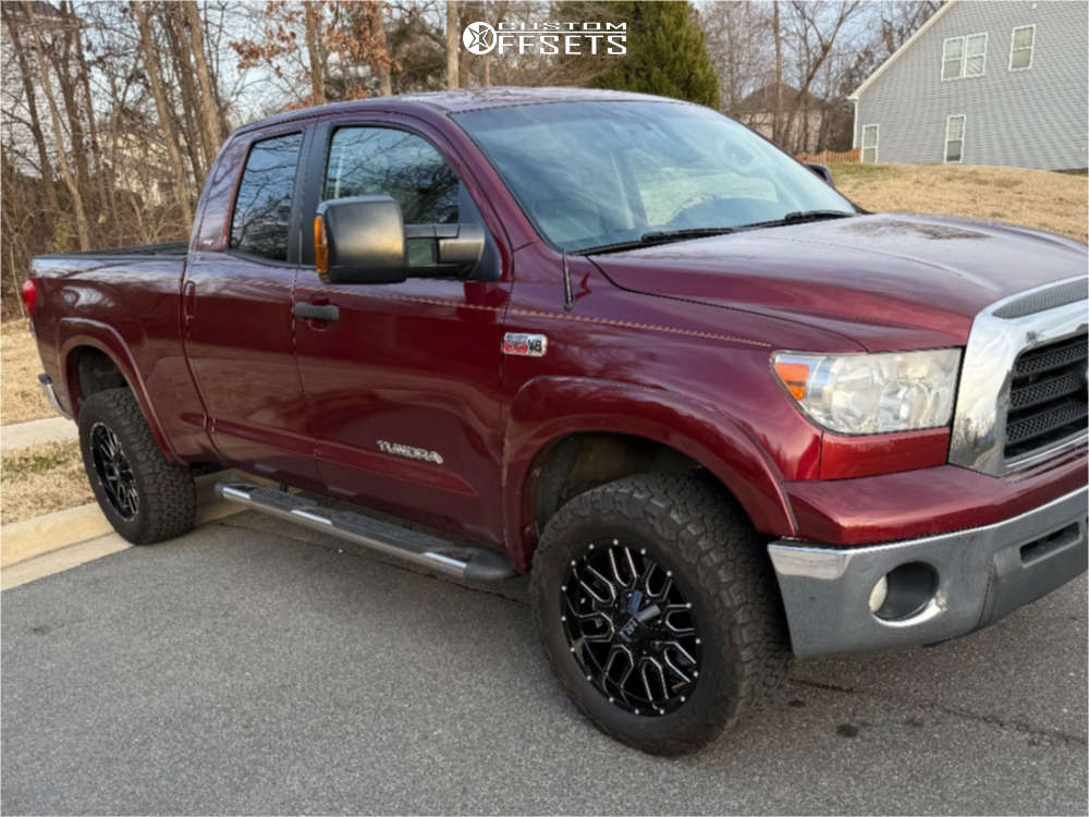 2008 Toyota Tundra with 20x9 0 Hardrock Commander and 305/55R20 ...