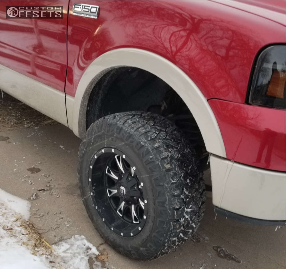 2007 Ford F-150 with 18x10 -24 Fuel Throttle and 33/12.5R18 Nitto Ridge ...