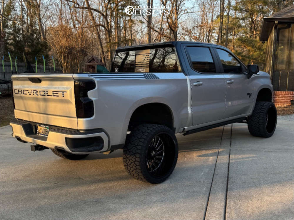 2021 Chevrolet Silverado 1500 with 24x14 -81 ARKON OFF-ROAD Caesar and ...