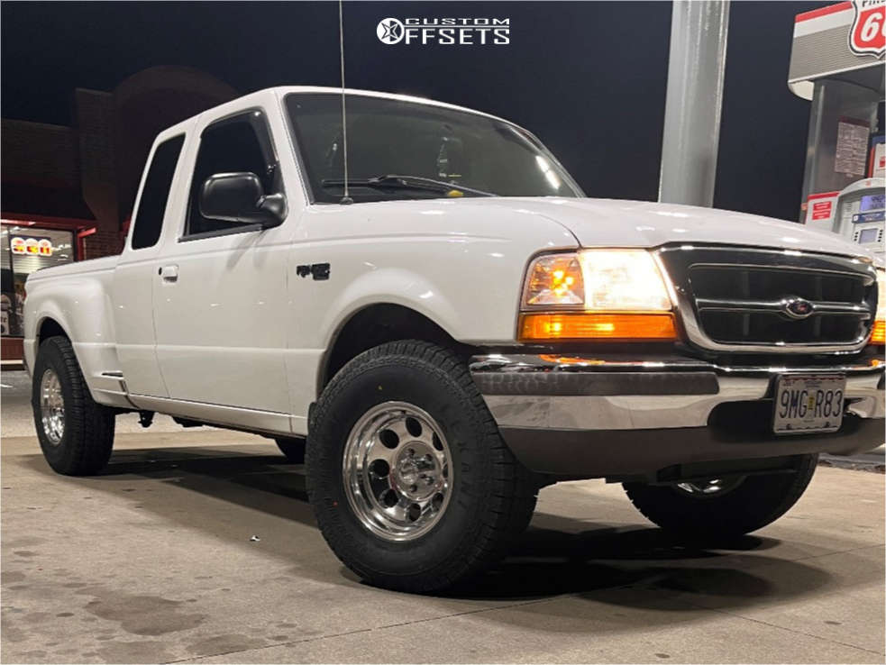 1998 Ford Ranger with 15x8 -19 Pro Comp Series 69 and 31/10.5R15 Lexani ...