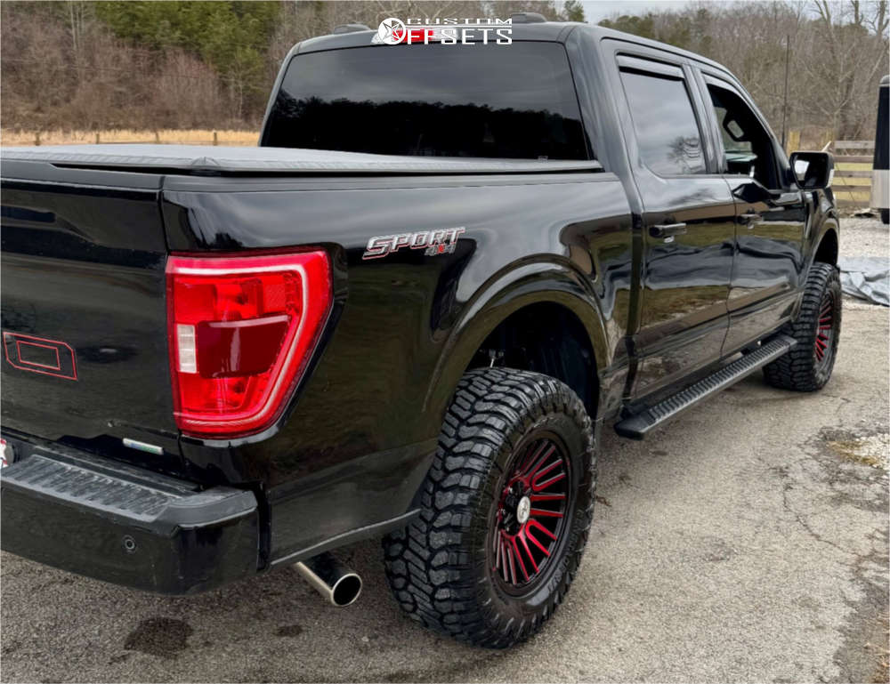2023 Ford F-150 with 18x9 0 XF Offroad Xf-234 and 33/12.5R18 Radar ...