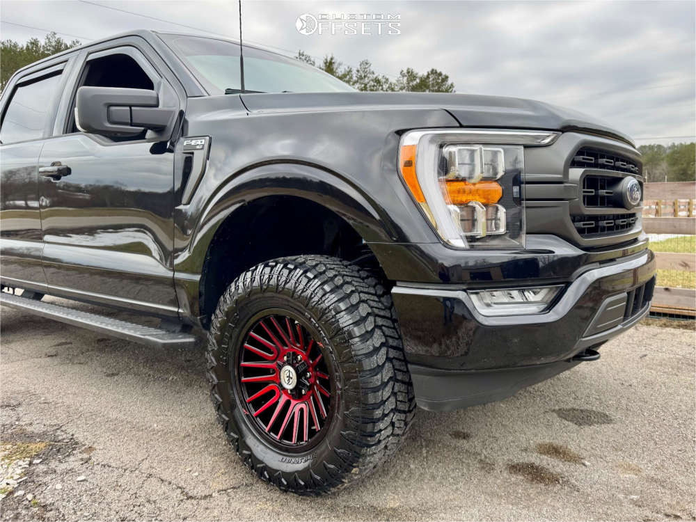 2023 Ford F-150 with 18x9 0 XF Offroad Xf-234 and 33/12.5R18 Radar ...