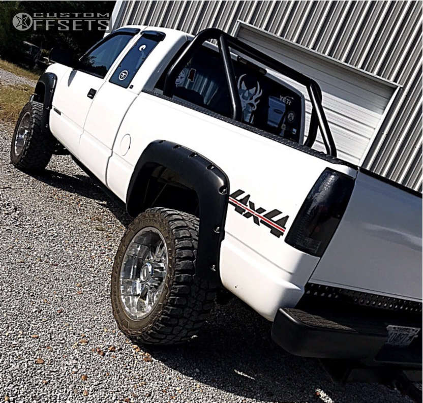 1998 GMC K2500 with 20x10 -24 Diamo 17 Karat and 33/12.5R20 Federal ...