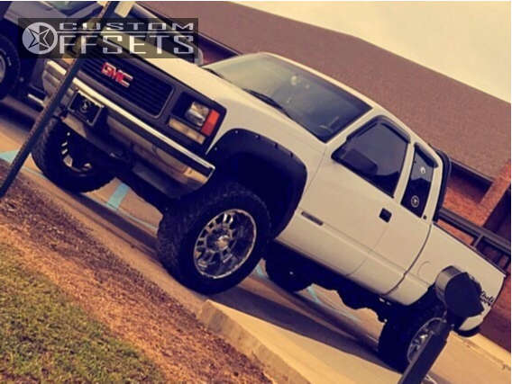 1998 GMC K2500 with 20x10 -24 Diamo 17 Karat and 33/12.5R20 Federal ...