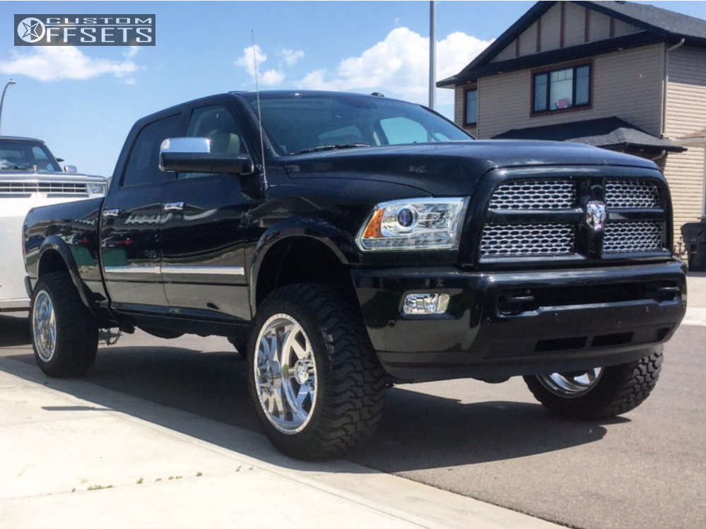 2016 Ram 3500 with 22x12 -40 American Force Independence Ss and 35/12 ...