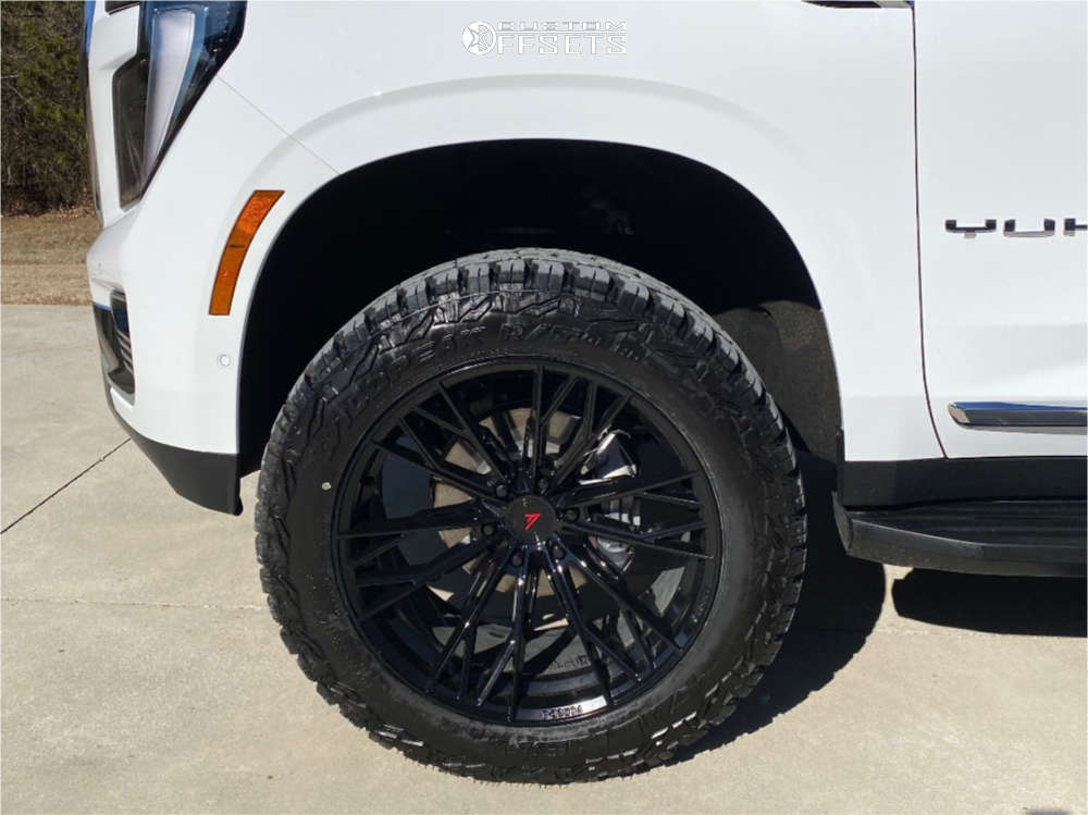 2025 GMC Yukon XL with 22x10 -18 Ferrada Ftr11 and 285/55R22 Falken ...