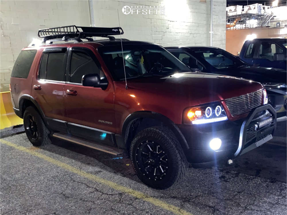 2004 Ford Explorer with 17x9 18 Alloy Ion Style 141 and 245/65R17 ...