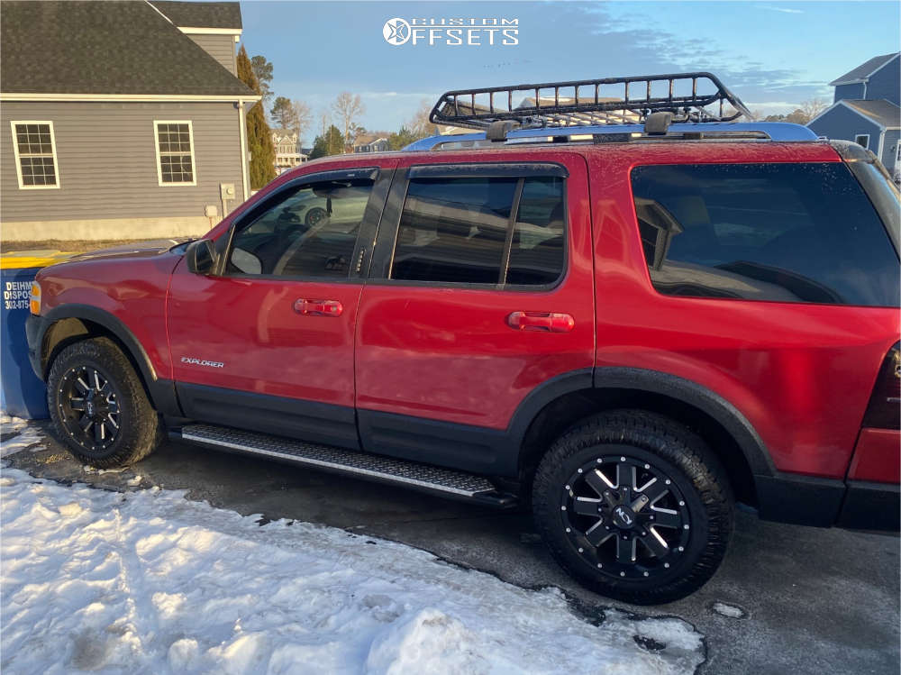 2004 Ford Explorer with 17x9 18 Alloy Ion Style 141 and 245/65R17 ...