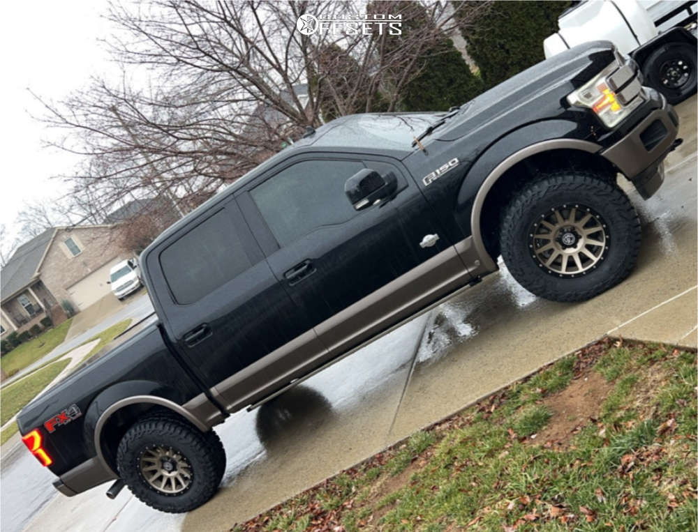 2018 Ford F-150 with 18x9 6 Icon Alloys Compression and 295/70R18 ...