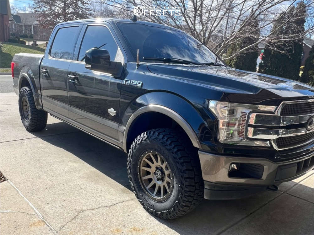 2018 Ford F-150 with 18x9 6 Icon Alloys Compression and 295/70R18 ...