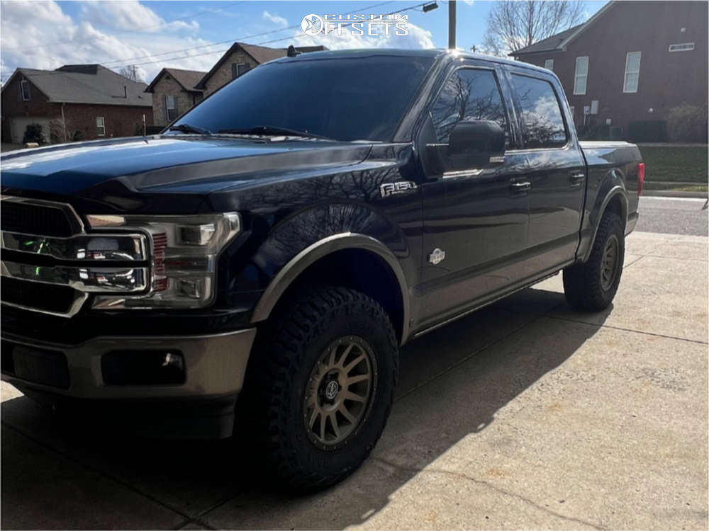 2018 Ford F-150 with 18x9 6 Icon Alloys Compression and 295/70R18 ...