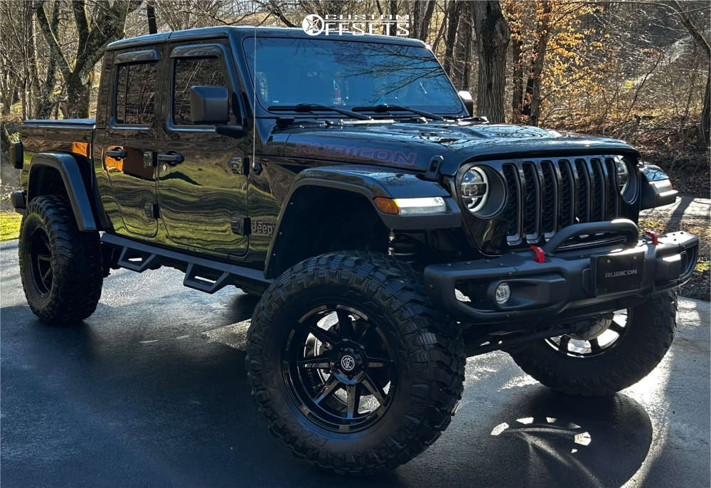 2021 Jeep Gladiator with 20x10 -24 Icon Alloys Bandit and 38/13.5R20 ...