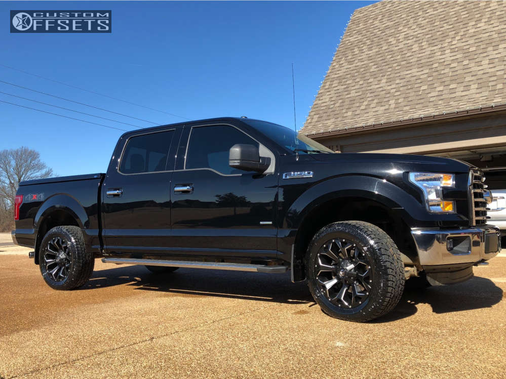 2016 Ford F-150 with 20x9 20 Fuel Assault and 275/55R20 Toyo Tires Open ...