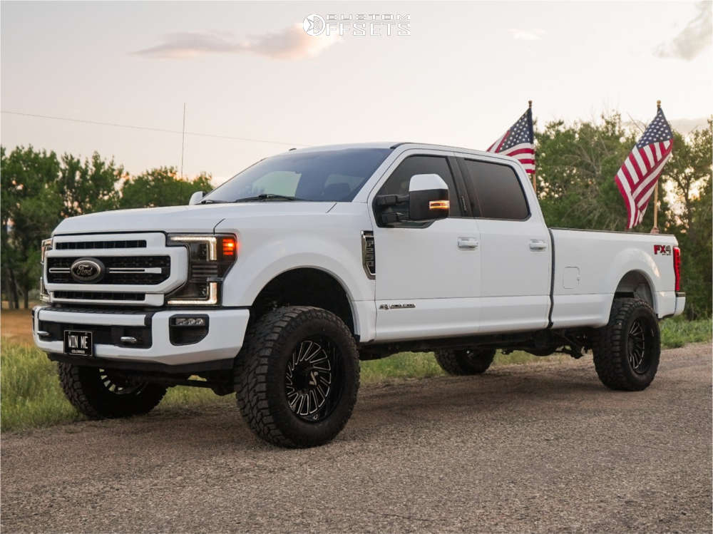 2018 Ford F-250 Super Duty with 20x10 -25 ARKON OFF-ROAD Caesar and 35/ ...