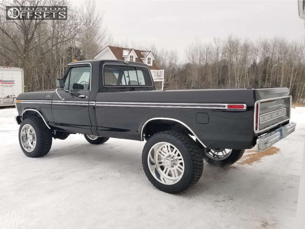 1979 Ford F-250 with 22x12 -40 American Force Rebel Ss8 and 35/12.5R22 ...