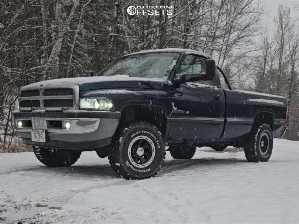 1996 Dodge Ram 1500 with 15x8 -27 Alloy Ion Style 174 and 32/11.5R15 ...