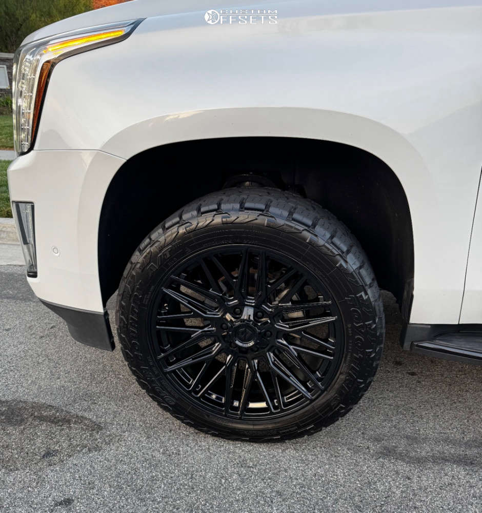2017 Cadillac Escalade ESV with 22x10 10 Gear Off-Road Edge and 33/12 ...