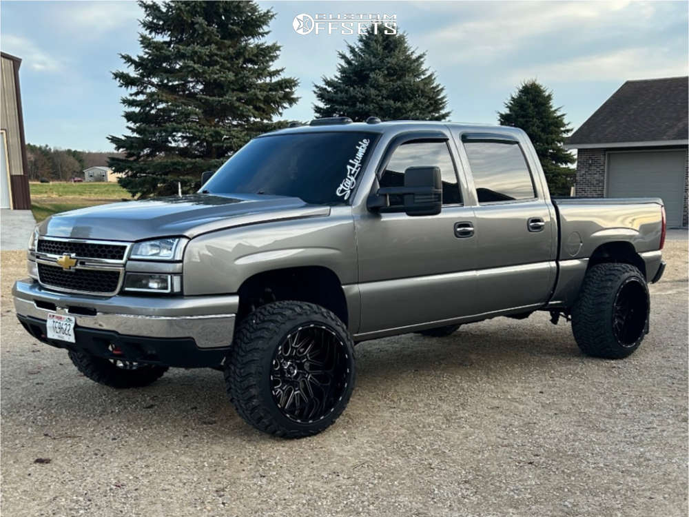 2006 Chevrolet Silverado 1500 with 22x14 -76 Vision Brawl and 33/13 ...