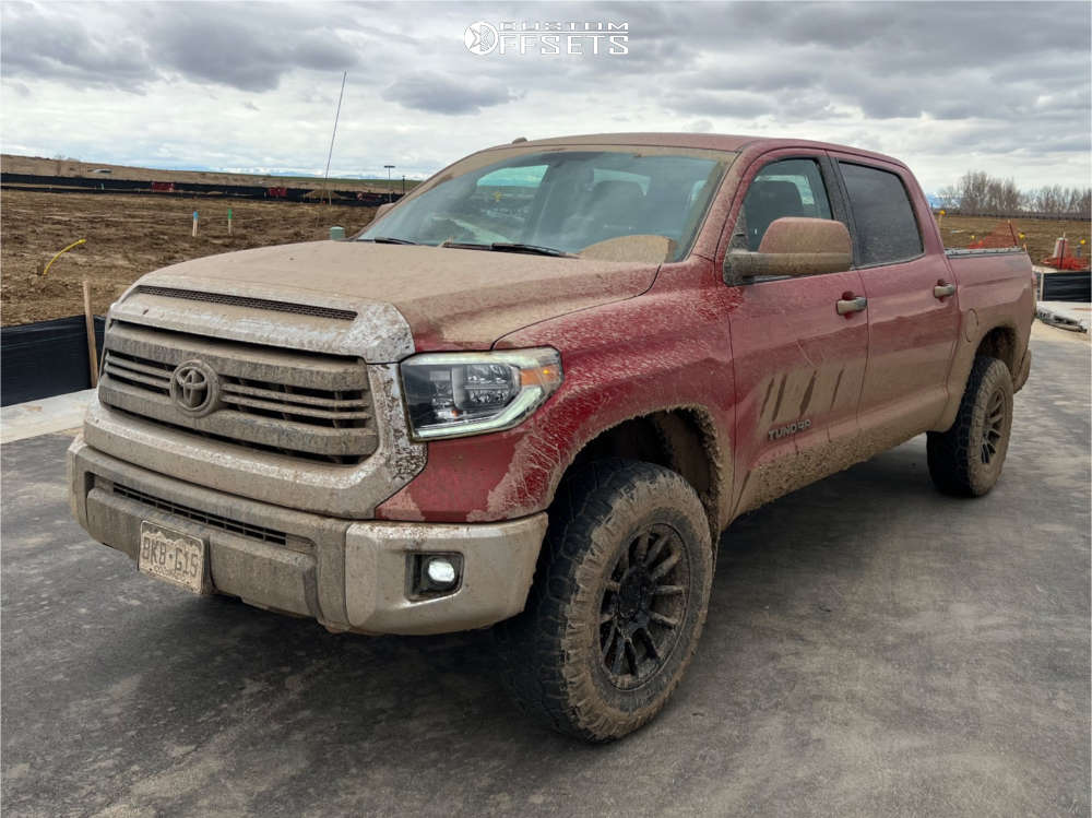 2016 Toyota Tundra with 18x9 18 Raceline Gauge and 285/70R18 Nitto ...