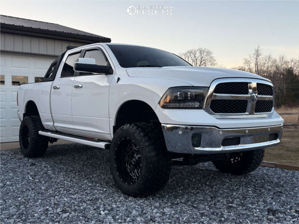 2016 Ram 1500 with 20x12 -51 Hardrock Attack and 35/13.5R20 RBP ...