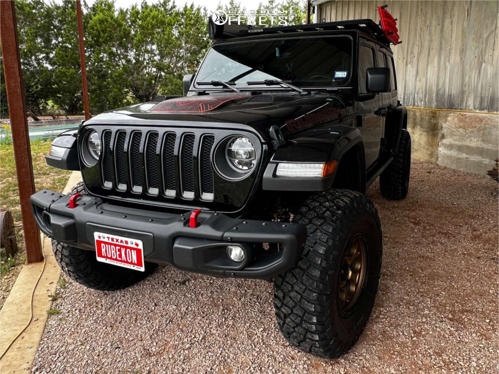2021 Jeep Wrangler with 17x9 -12 KMC Km541 and 35/12.5R17 BFGoodrich ...