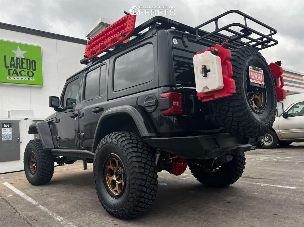 2021 Jeep Wrangler with 17x9 -12 KMC Km541 and 35/12.5R17 BFGoodrich ...