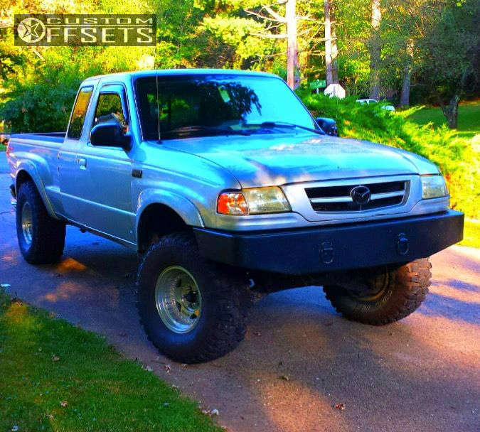 2004 Mazda B3000 with 15x8.5 6 Centerline Convo Pro Series and 33/12 ...