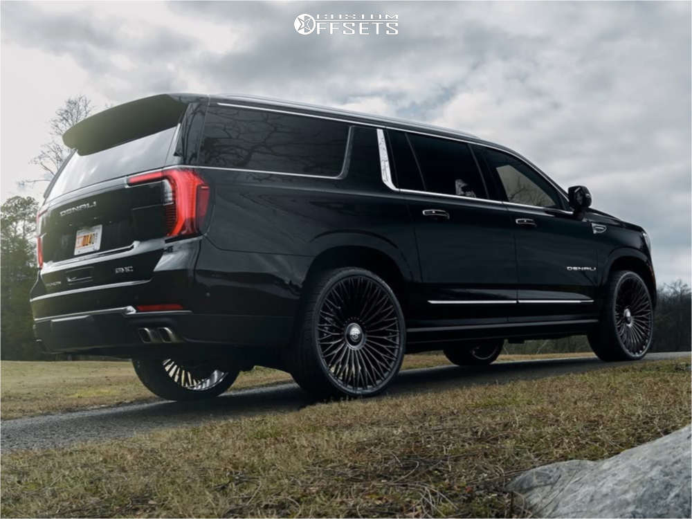 2025 GMC Yukon XL with 26x10 24 TIS Motorsports 507b and 305/30R26 ...