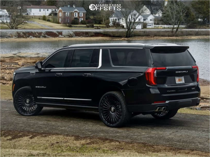 2025 GMC Yukon XL with 26x10 24 TIS Motorsports 507b and 305/30R26 ...