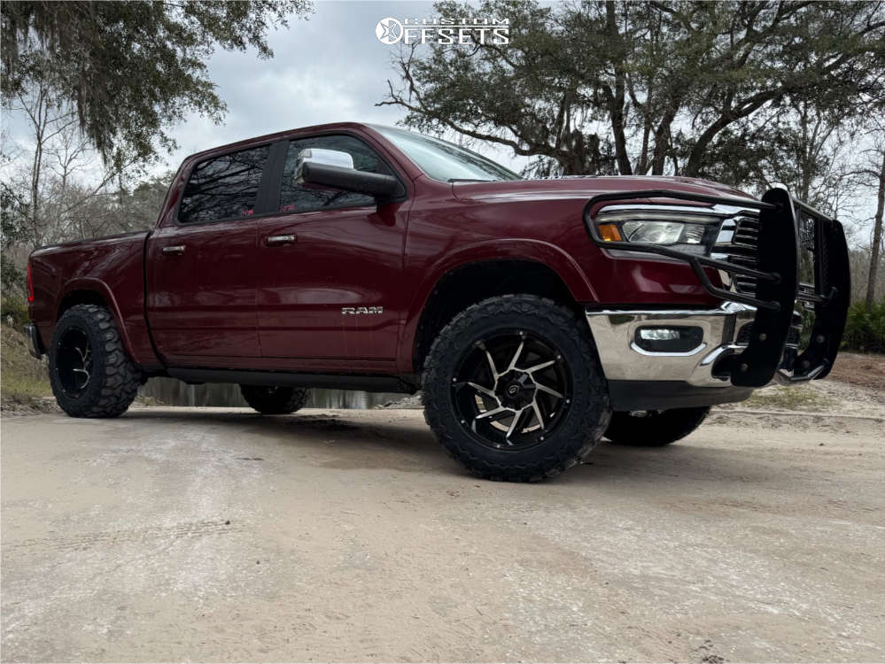2019 Ram 1500 with 20x12 -51 Vision Prowler and 35/12.5R20 Radar ...