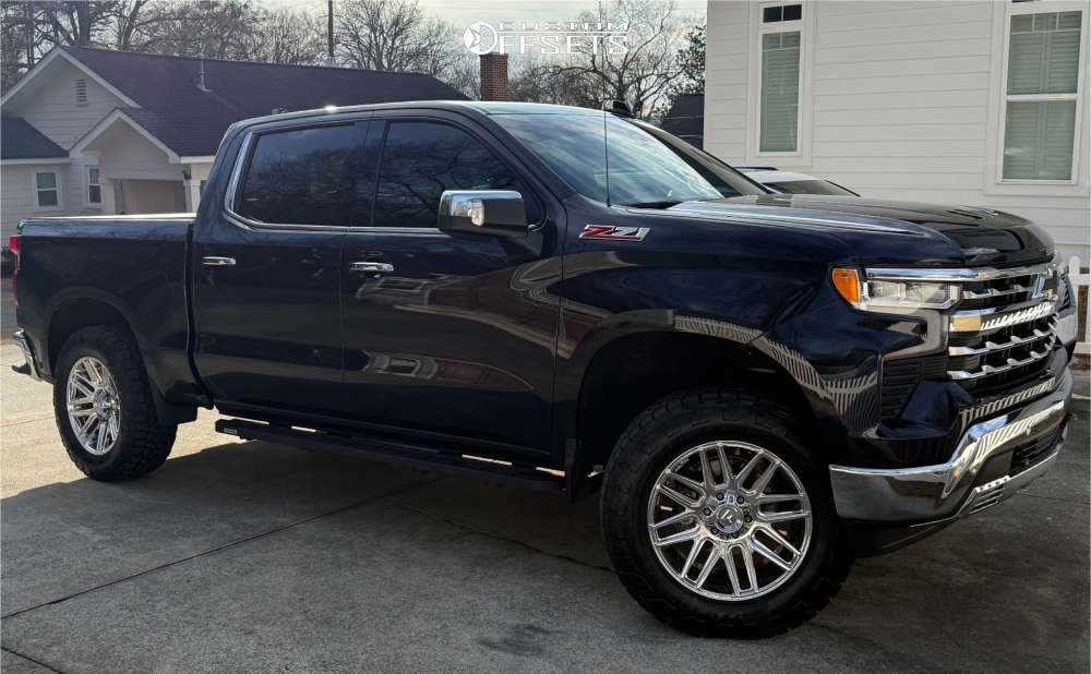 2024 Chevrolet Silverado 1500 with 20x9 0 Fittipaldi Offroad Fa14 and ...