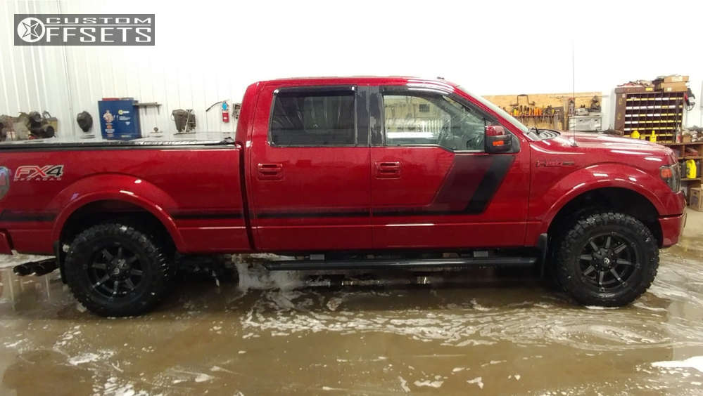 2014 Ford F-150 with 18x9 -12 Fuel Coupler and 33/12.5R18 Nitto Ridge ...
