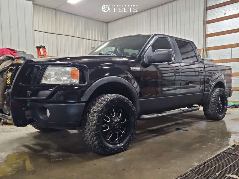 2007 Ford F-150 with 20x10 -19 Mayhem Apollo and 33/12.5R20 Venom Power ...