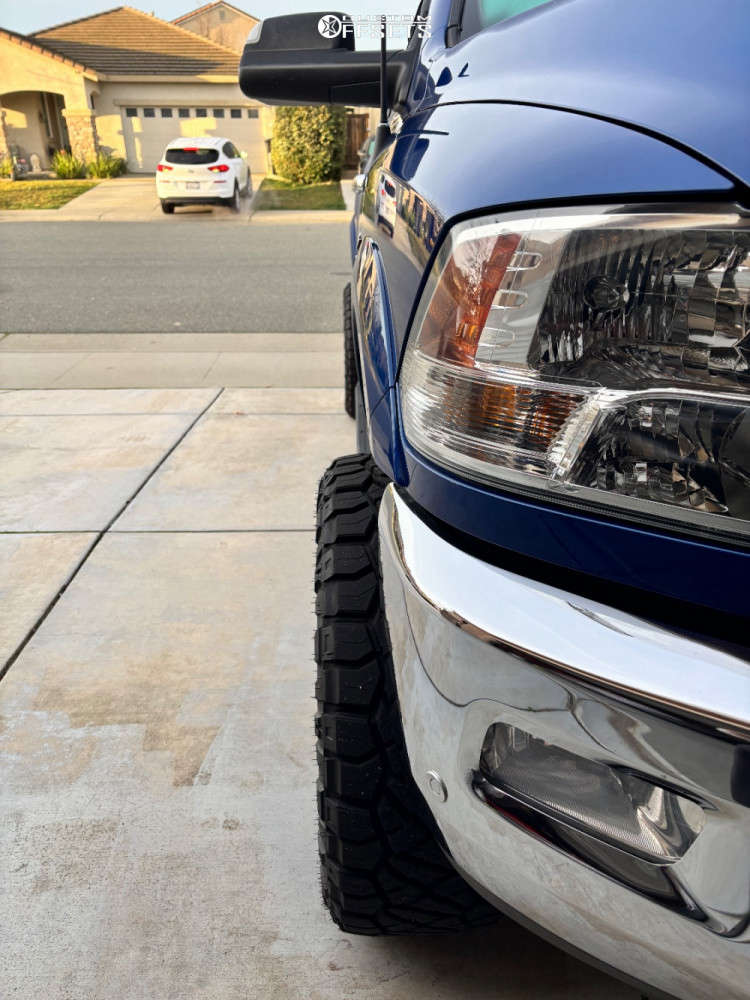 2017 Ram 2500 with 20x10 -18 Fuel Covert and 35/12.5R20 Nitto Ridge ...