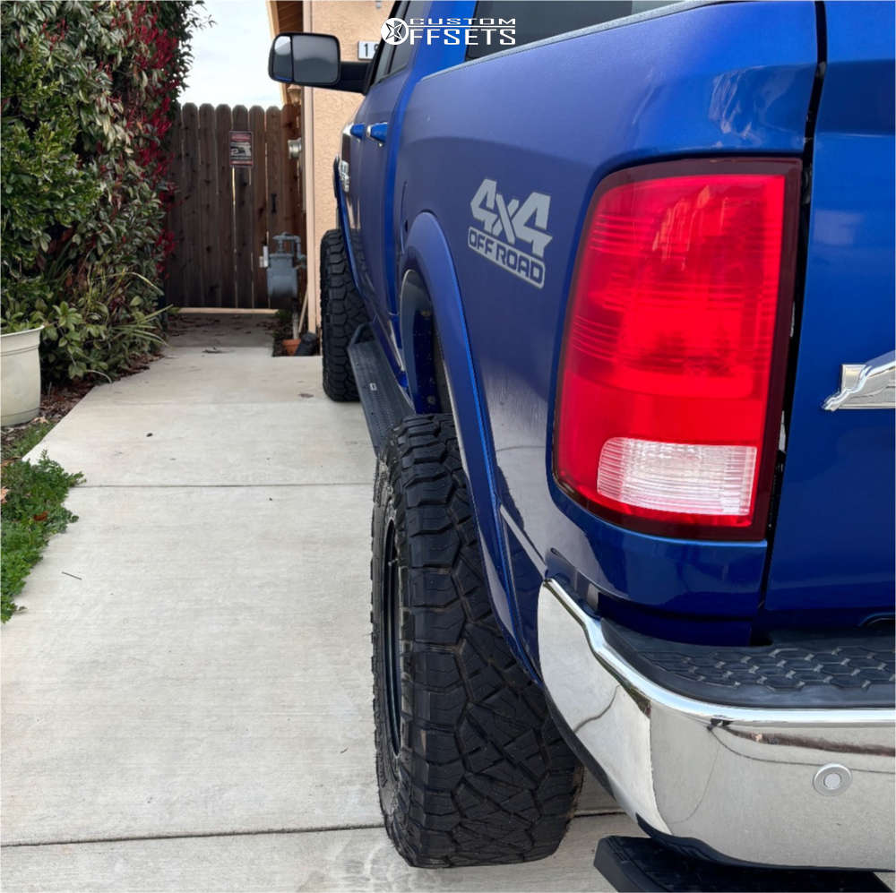 2017 Ram 2500 with 20x10 -18 Fuel Covert and 35/12.5R20 Nitto Ridge ...