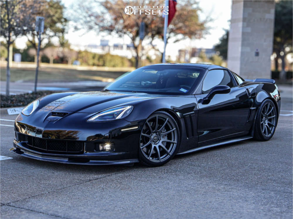 2011 Chevrolet Corvette with 19x10 30 Forgestar Cf10 and 275/30R19 ...