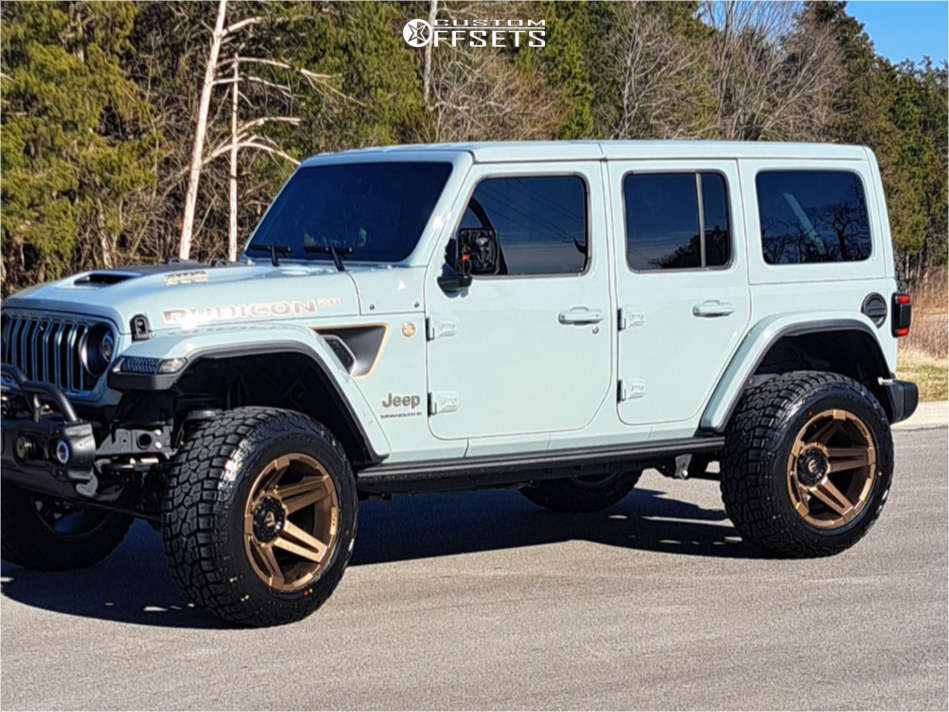 2023 Jeep Wrangler with 20x12 -44 Fuel Sfj and 35/12.5R20 RBP Repulsor ...