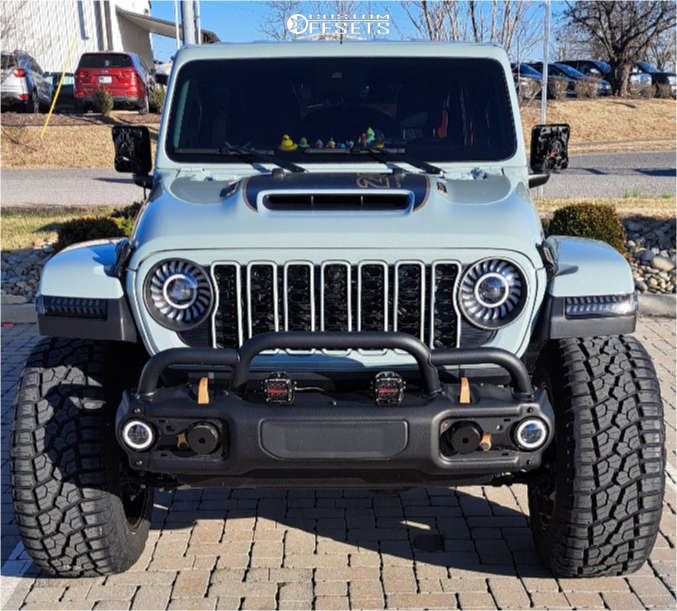 2023 Jeep Wrangler with 20x12 -44 Fuel Sfj and 35/12.5R20 RBP Repulsor ...