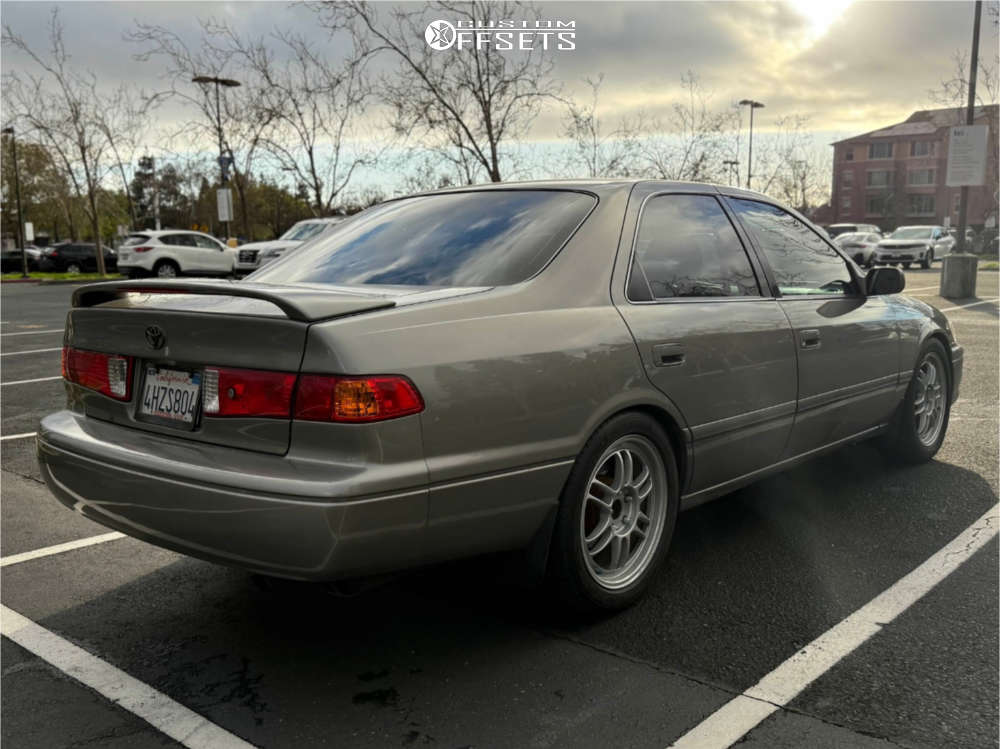 2000 Toyota Camry with 17x7.5 48 Enkei Rpf1 and 215/50R17 Michelin ...