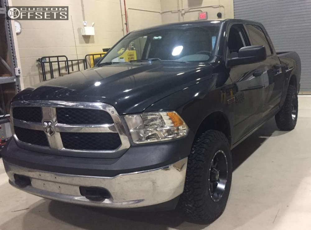 2016 Ram 1500 with 17x9 0 Raceline Assault and 285/70R17 BFGoodrich All ...