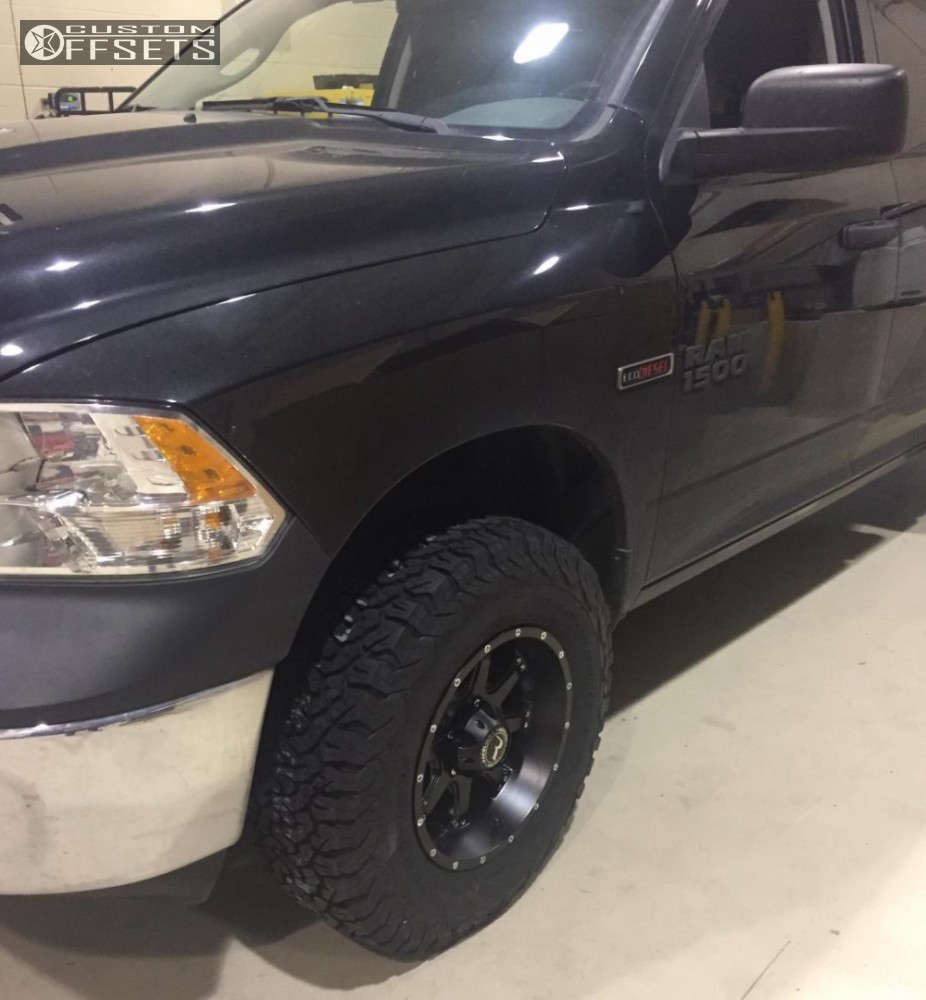 2016 Ram 1500 with 17x9 0 Raceline Assault and 285/70R17 BFGoodrich All ...