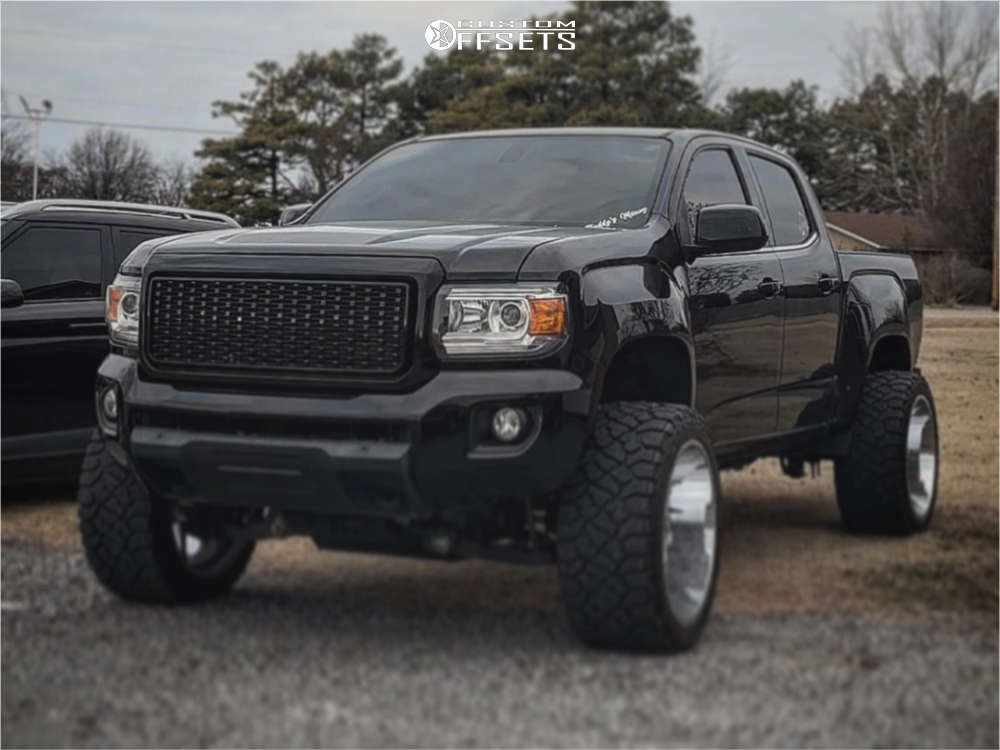 2018 GMC Canyon with 22x12 -57 Vision Spyder and 33/12.5R22 Kenda ...