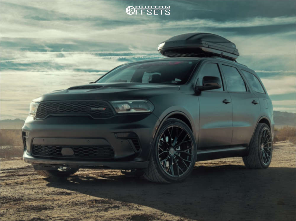 2020 Dodge Durango with 22x10.5 28 Ferrada F8-fr9 and 305/35R22 Venom ...