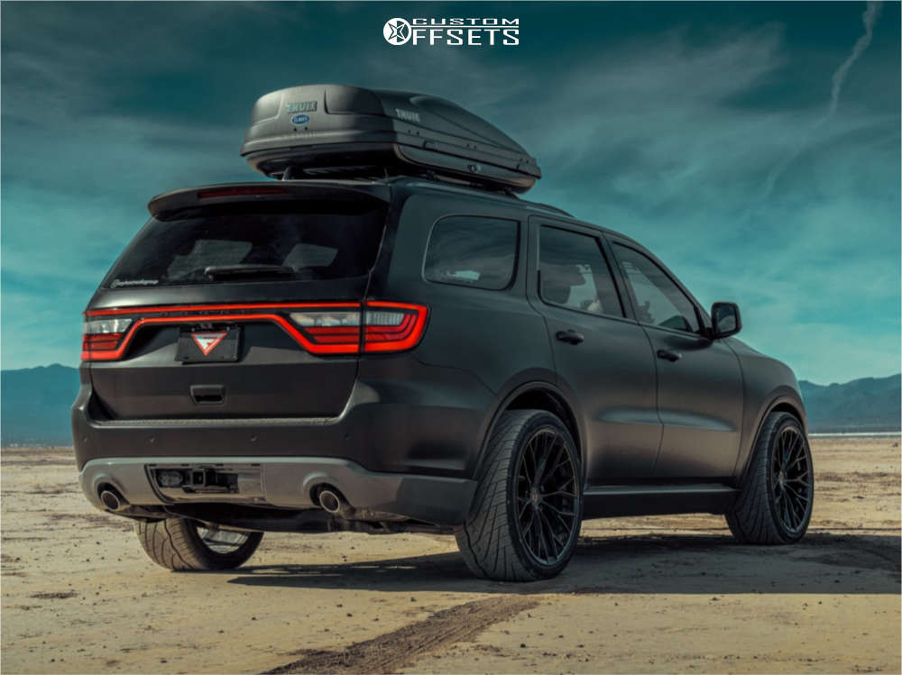 2020 Dodge Durango with 22x10.5 28 Ferrada F8-fr9 and 305/35R22 Venom ...