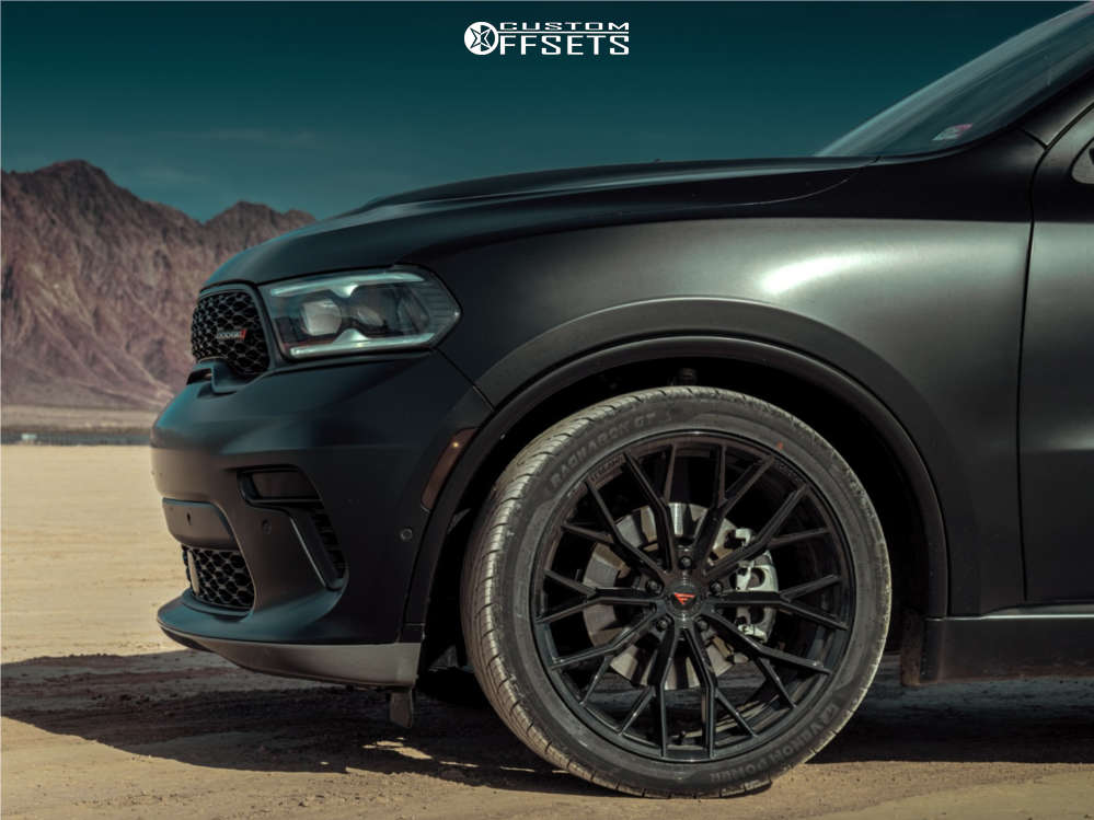 2020 Dodge Durango with 22x10.5 28 Ferrada F8-fr9 and 305/35R22 Venom ...